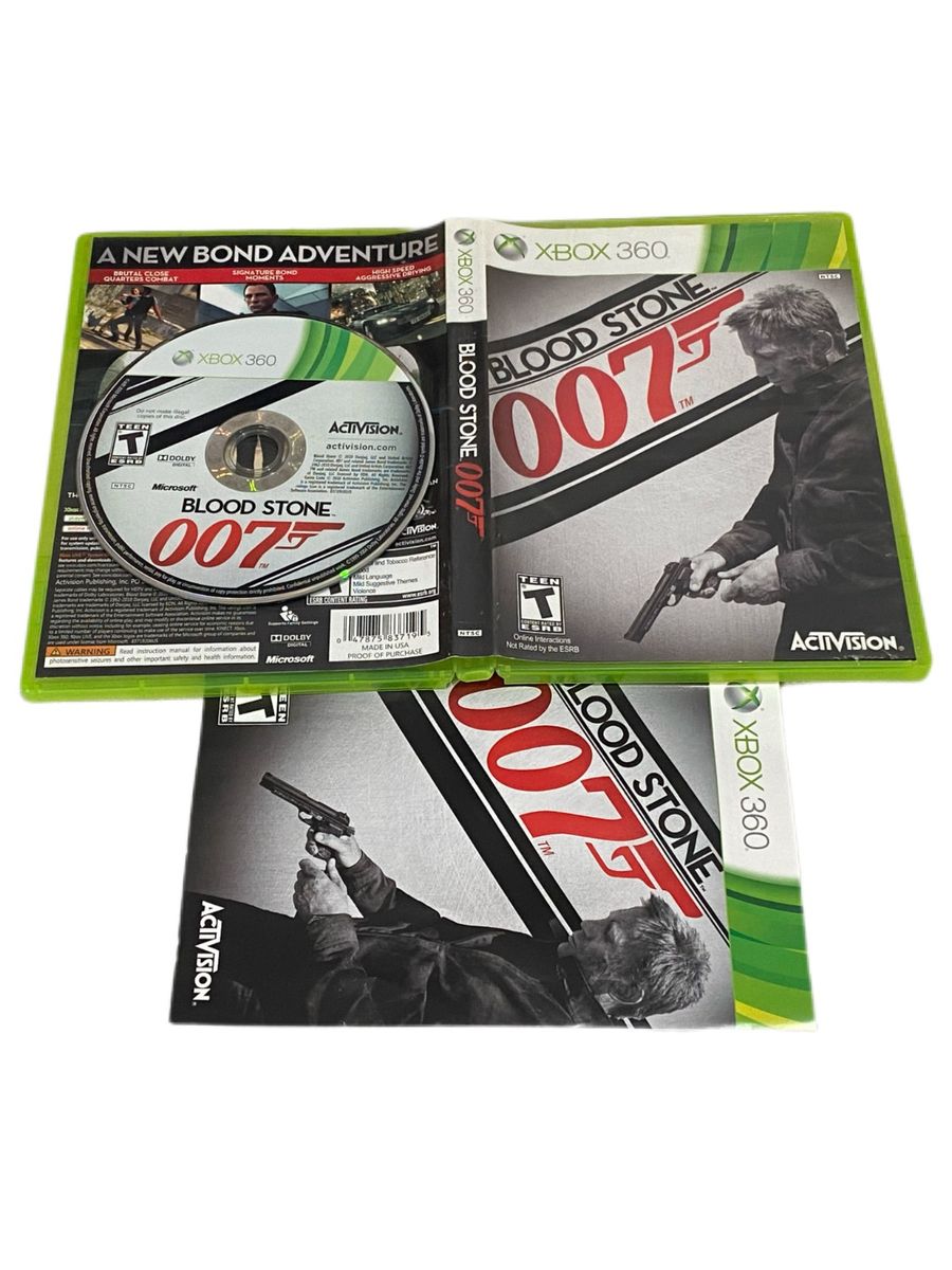 007 Blood Stone Xbox 360 | Jogo de Videogame Usado 92519730 | enjoei