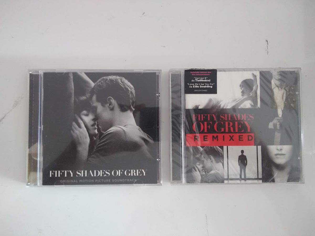 Cd Trilha Sonora 50 Tons de Cinza + Remixed | Item de Música Usado ...