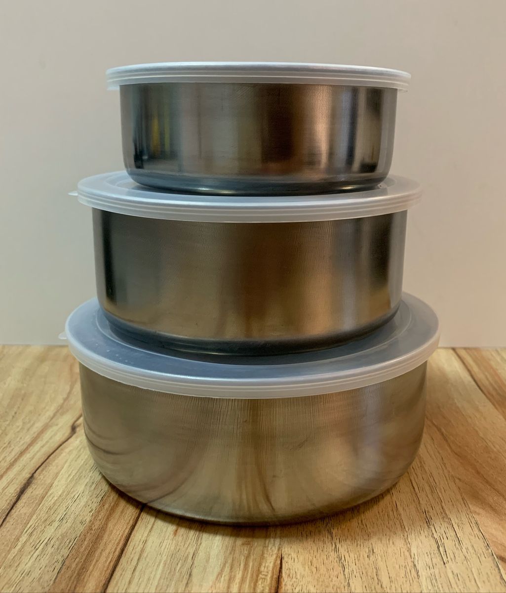 03 Potes Inox | Móvel de Cozinha Novo 45683062 | enjoei