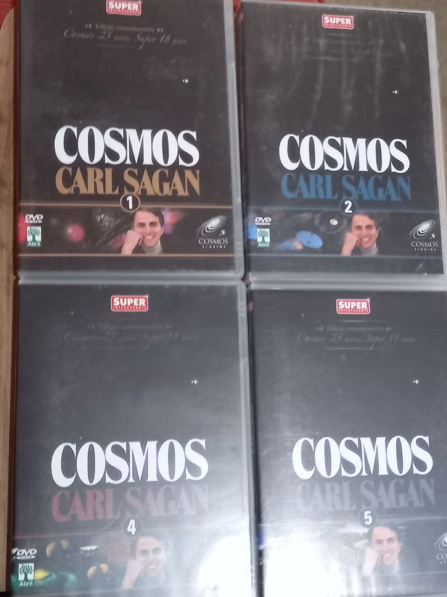 04 Dvd's Cosmos Carl Sagan Áudio Inglês Legenda Português | Filme e Série Super Interessante ...