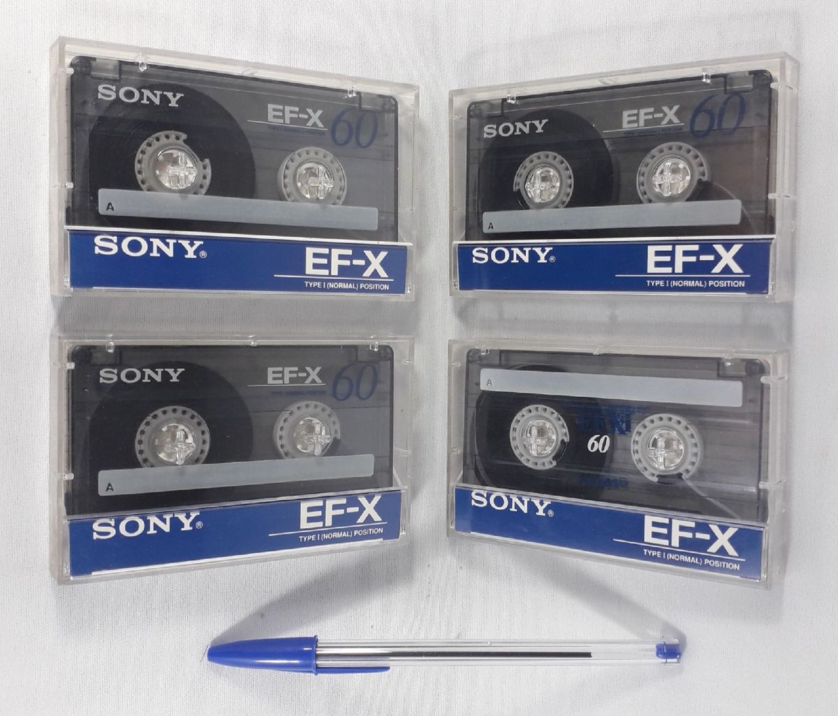 04 Fitas K7 Original Anos 90 Sony Impecável Usada | Item de Música Sony ...