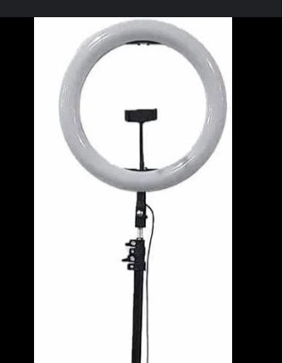 10 Análises Kit Completo Ring Light 14" 35cm com Tripé Grande Profissional | Item p/ Esporte e ...