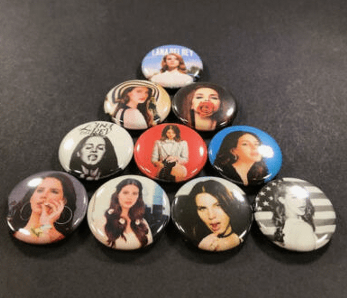 10 Button Pin Lana Del Rey Eras Botão Crachá Personalizado | Jóia ...
