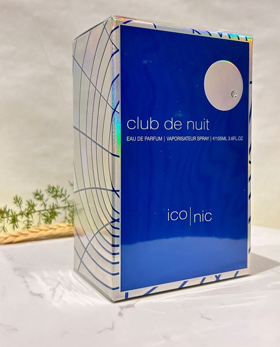 105ml Club de Nuit Ico Nic Armaf - Perfume Árabe Masculino - Eau de ...
