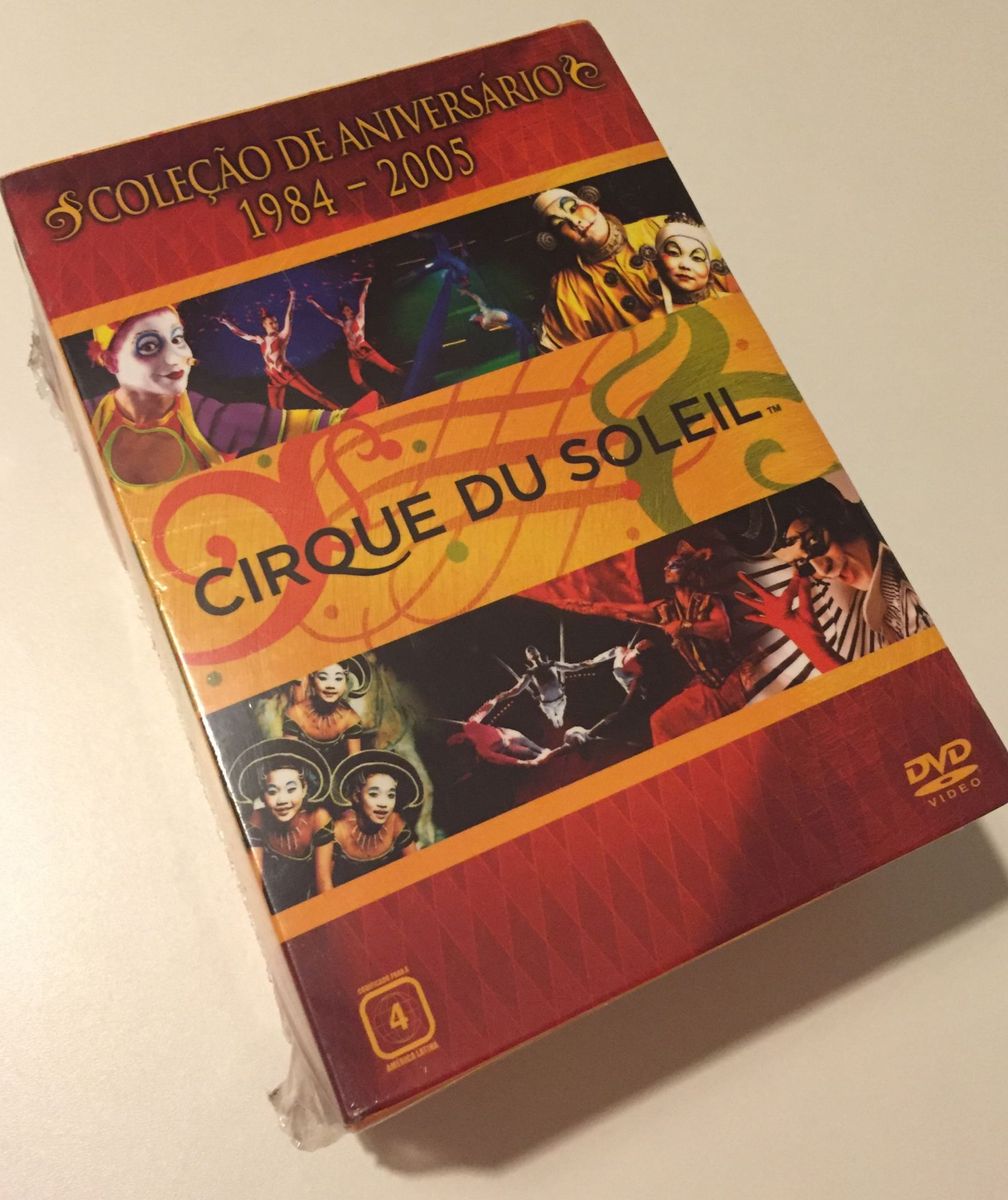12 Dvds Novos do Cirque Du Soleil | Filme e Série Cirque Du Soleil ...