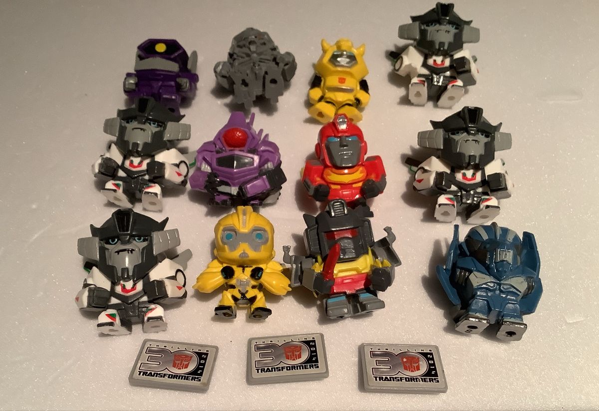 14 Mini Transformers Edição Comemorativa 30 Anos | Brinquedo ...