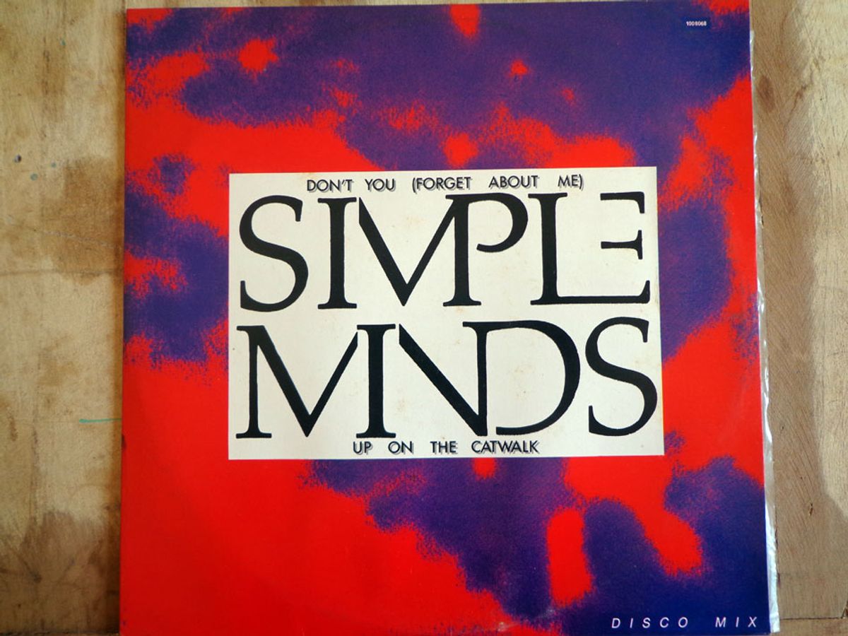 12" Single Simple Minds Don´t You Forget.../up On The Catwalk | Item de ...
