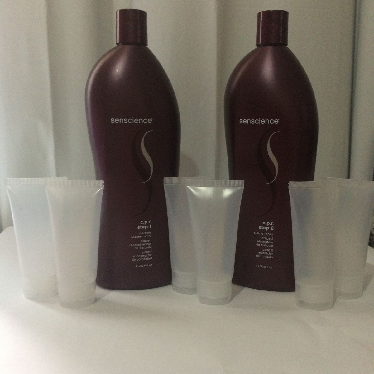 120 Ml Cpr Step 1 e 2 Senscience | Produto p/ Cabelos Feminino ...