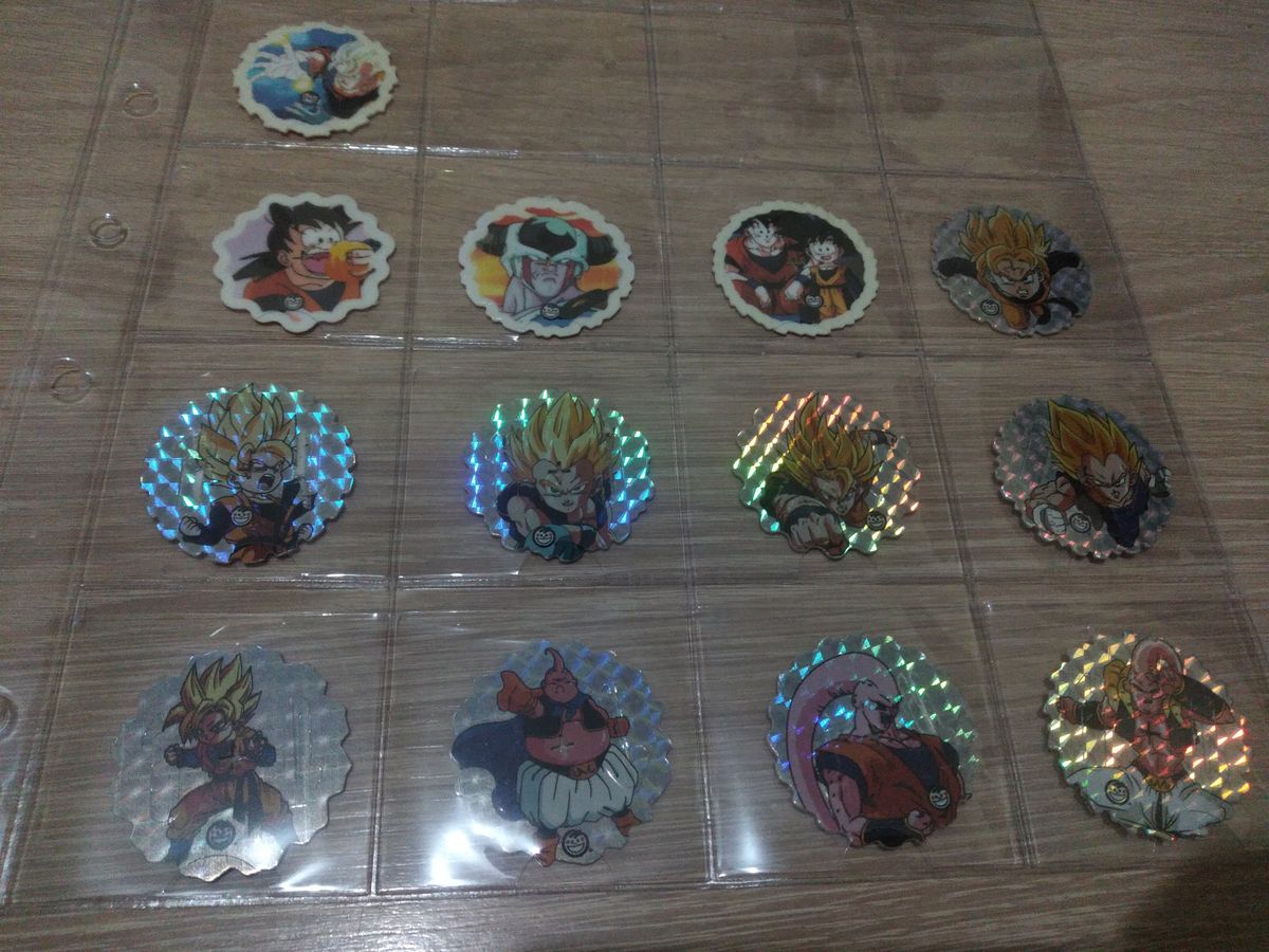 13 Tazos Dragon Ball Z Elma Chips | Brinquedo Elma Chips Usado 84612879 ...