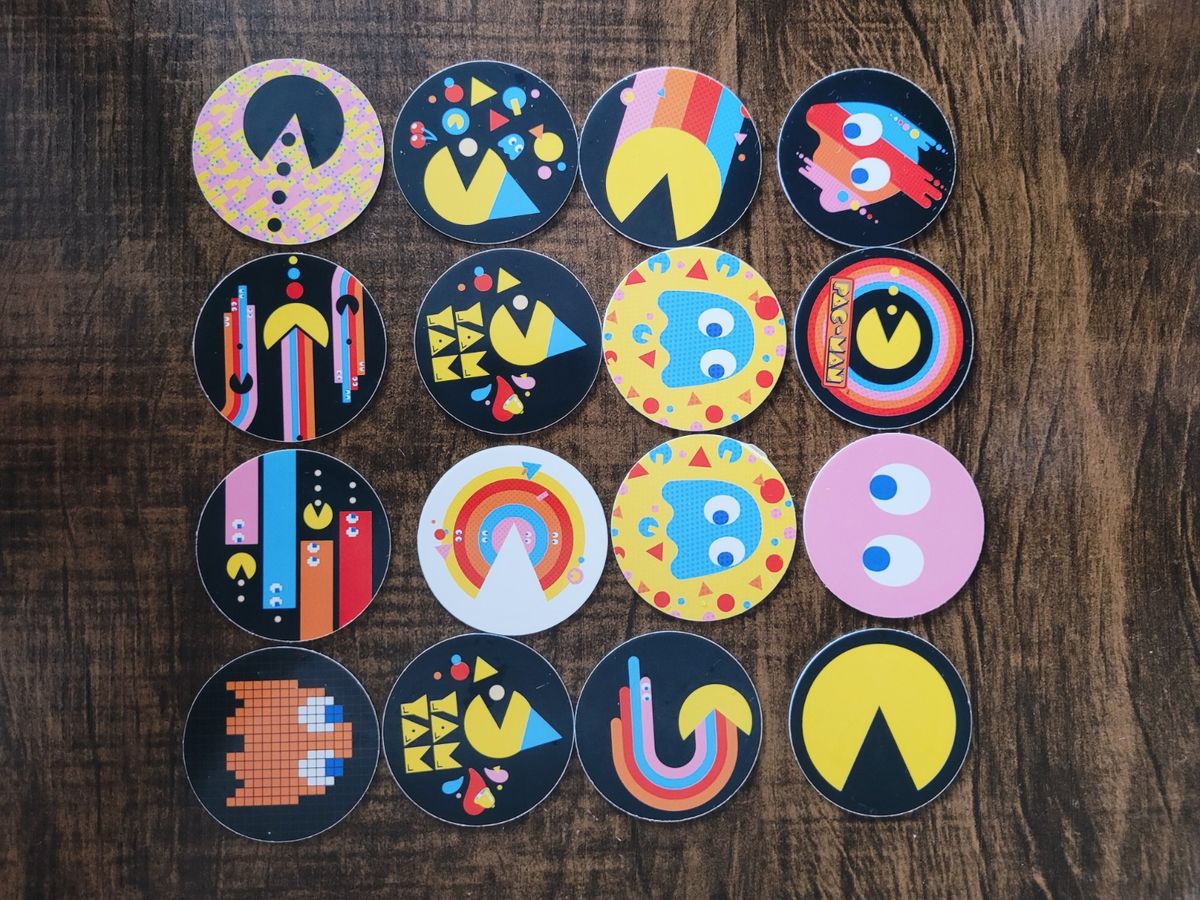 16 Tazos Elma Chip Pac Man | Cacareco Elma Chip Usado 78249994 | enjoei