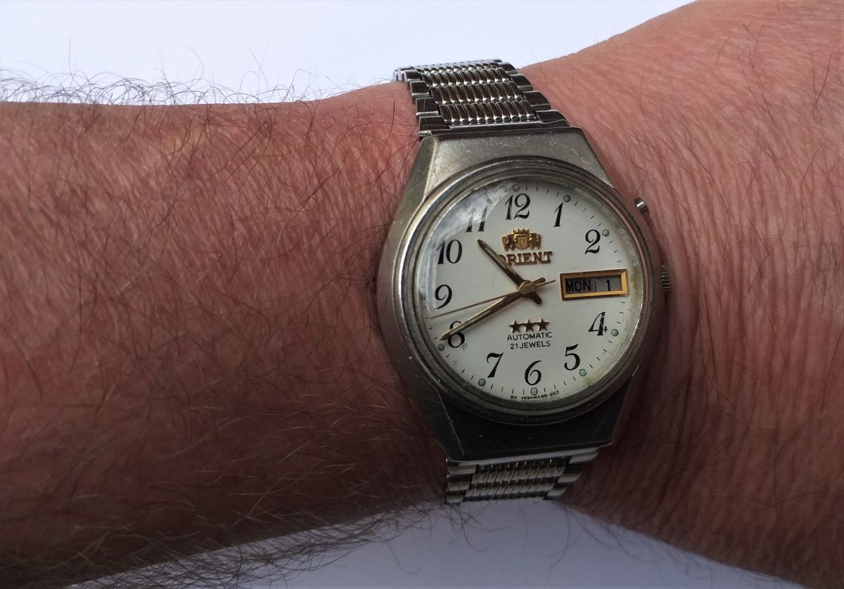 187# Antigo Relogio Orient 4694 Detalhes Abaixo | Relógio Masculino ...