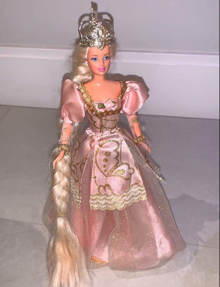 1992 Barbie Rapunzel Vintage/ Original Mattel 1992* Boneca Rara/ Edição ...