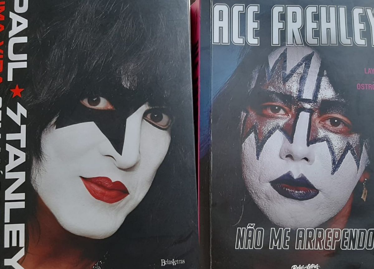 2 Biografias da Banda Kiss. Novas | Livro Biografia Usado 46666400 | enjoei