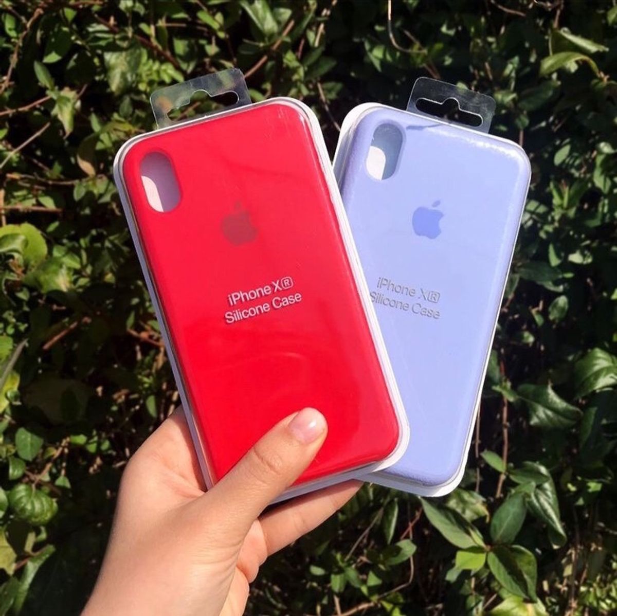 2 Capinhas Iphone Xr - Vermelha e Lilás | Capinha Apple Novo 48293732 ...
