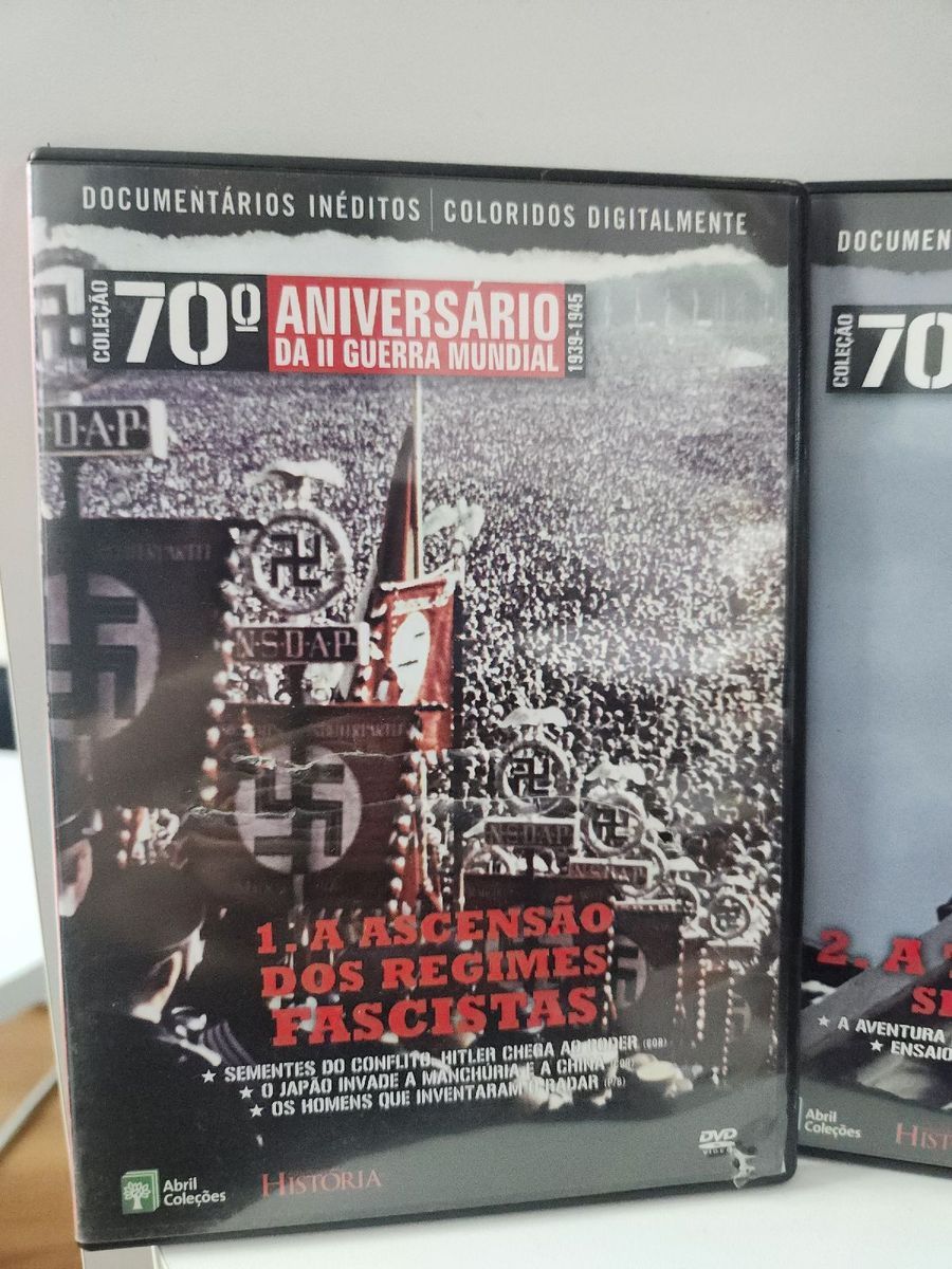 2 Dvds 70 ° Aniversário da Segunda Guerra Mundial a Ascenção Dos ...