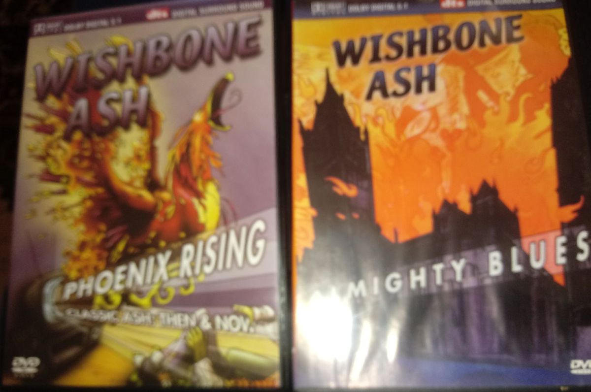 2 Dvds Wishbone Ash | Item de Música Rock Short Brasil Dvd Palace Usado ...
