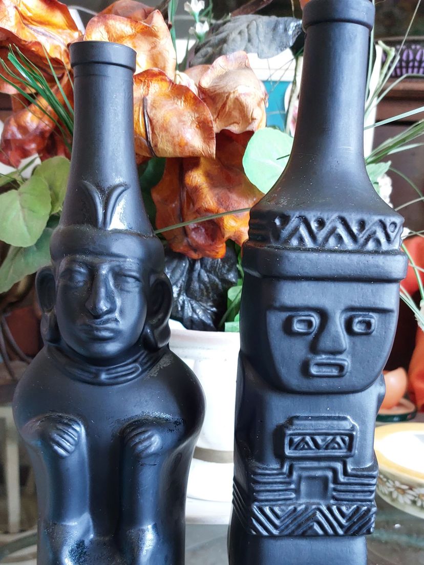 2 Garrafa Antiga Inca Pisco Colecionavel | Móvel de Antiquário Inca ...