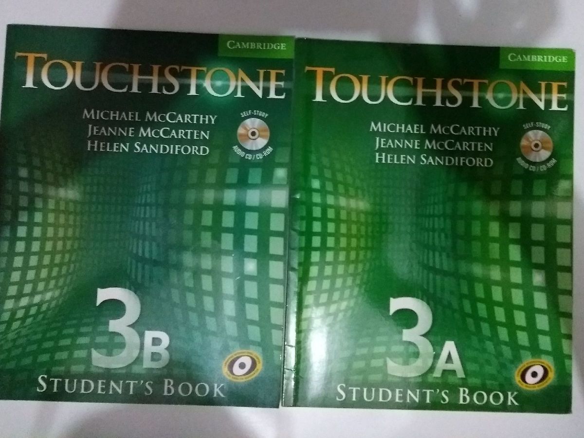 2 Livros Didáticos: Touchstone, Cambridge, 3a Student's Book e 3b ...