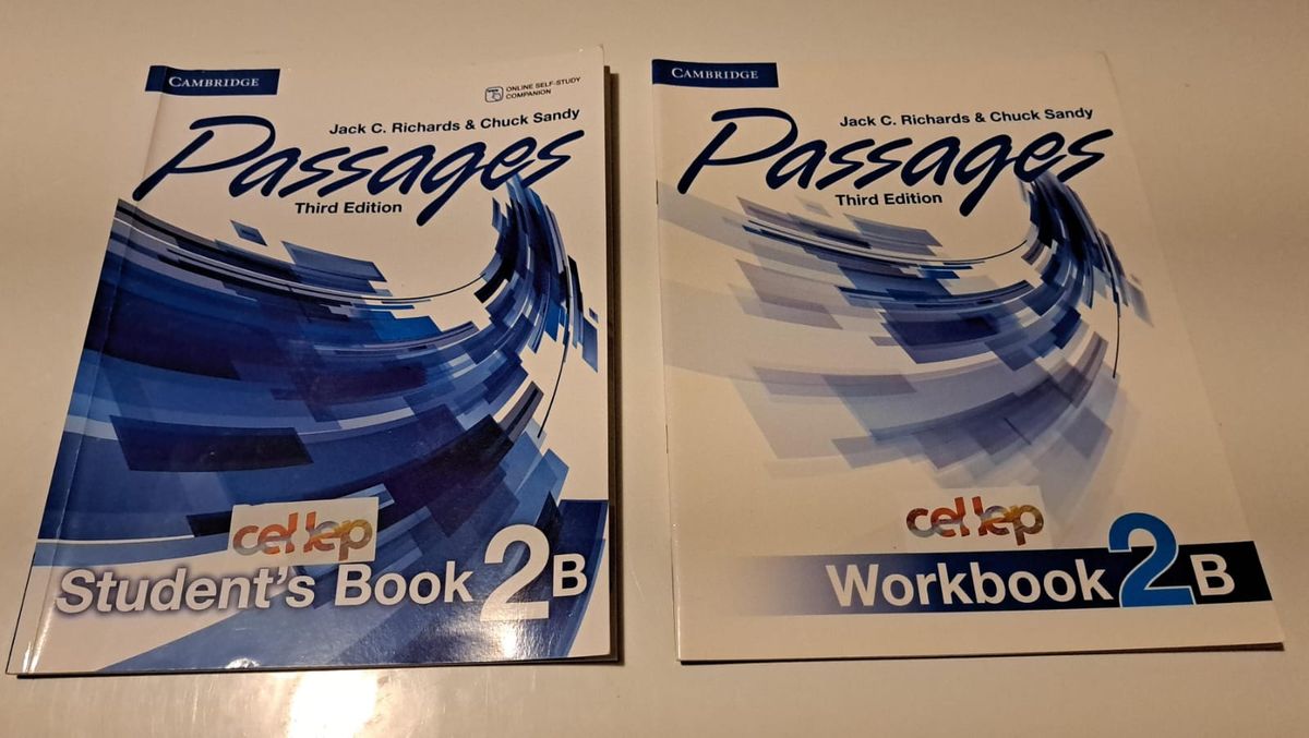 2 Livros - Passages 2b - Student´s Book + Workbook - Third Edition ...