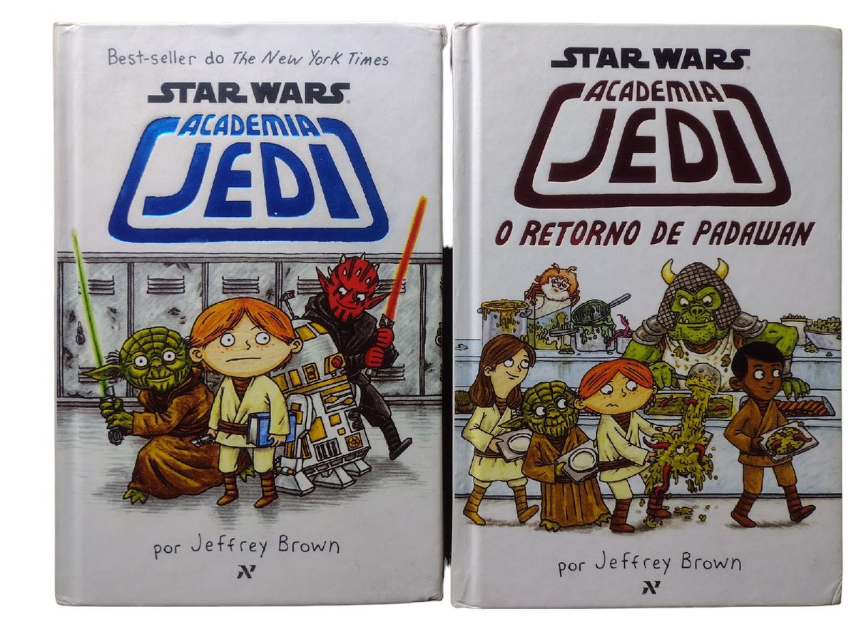 2 Livros Star Wars Academia Jedi e O Retorno de Padawan | Livro Usado ...