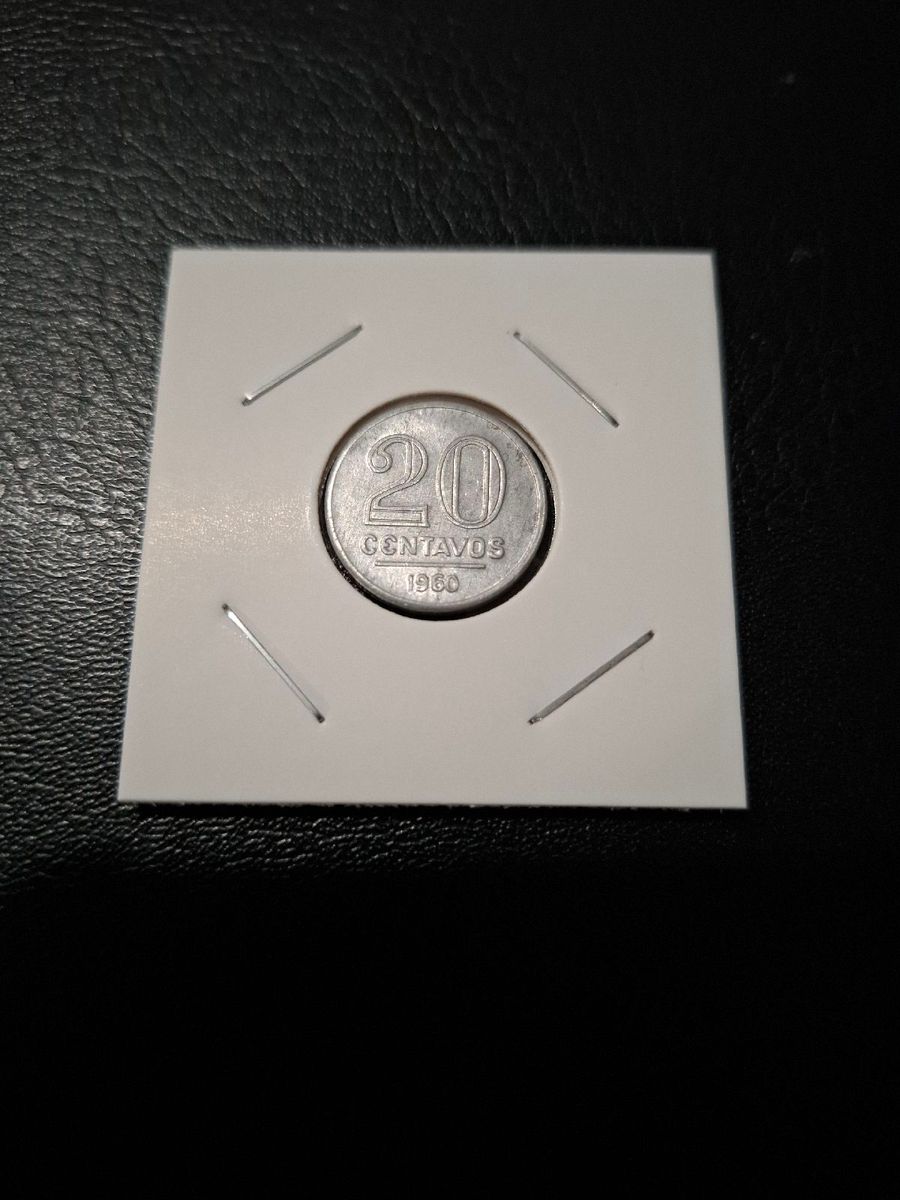 20 Centavos 1960 Alumínio | Produto Vintage e Retro Usado 130771348 ...