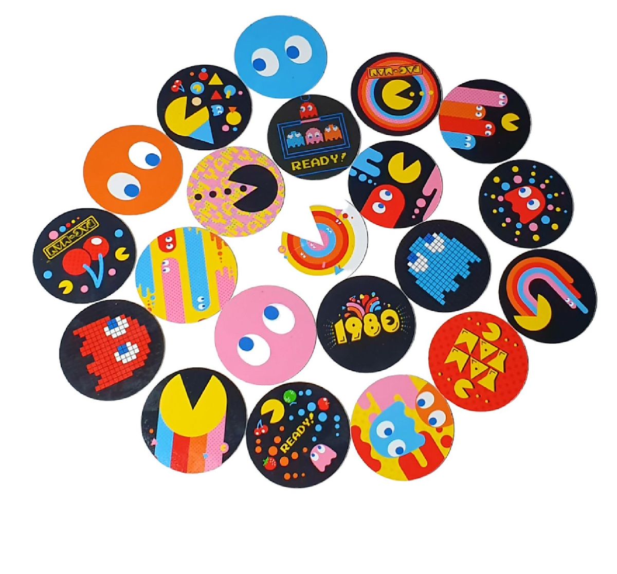 20 Tazos Elma Chips Pac-man | Cacareco Elma Chips Nunca Usado 78237868 ...