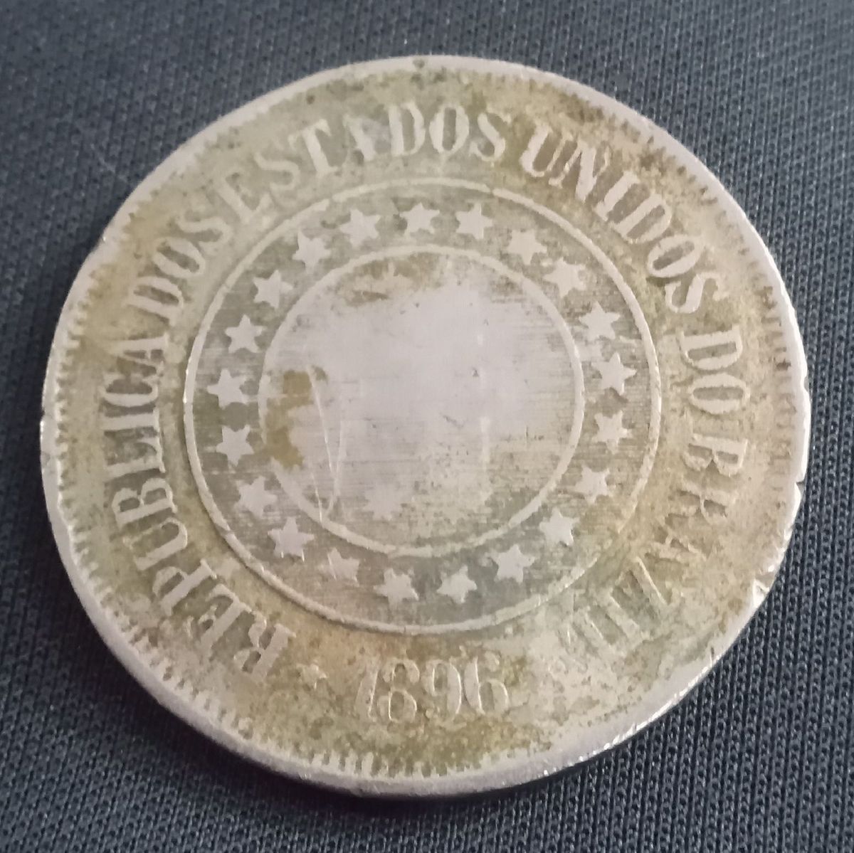 200 Réis Brasil 1896 (br255) | Produto Vintage e Retro Moeda Brasil ...