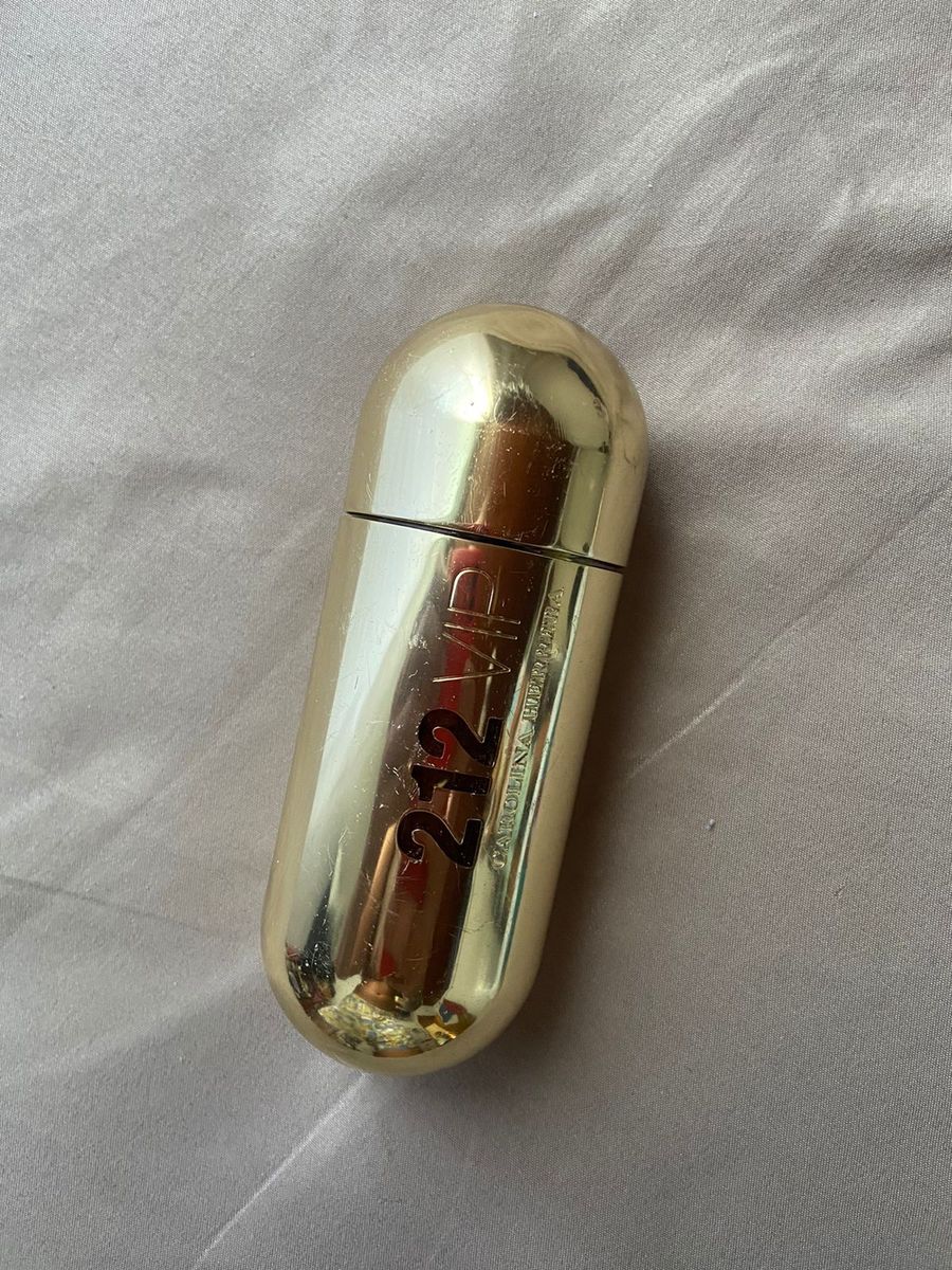 212 Vip Gold 80 Ml Edp | Perfume Feminino Carolina Herrera Usado ...