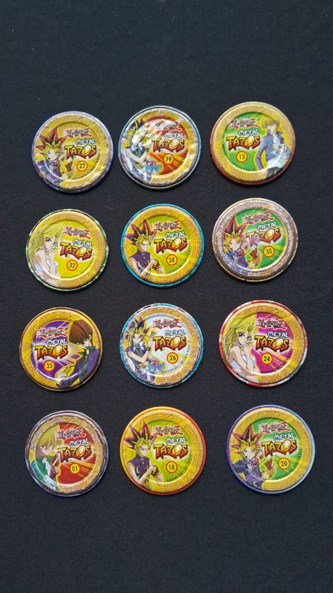 22 Metal Tazos - Elma Chips 95609995 | enjoei