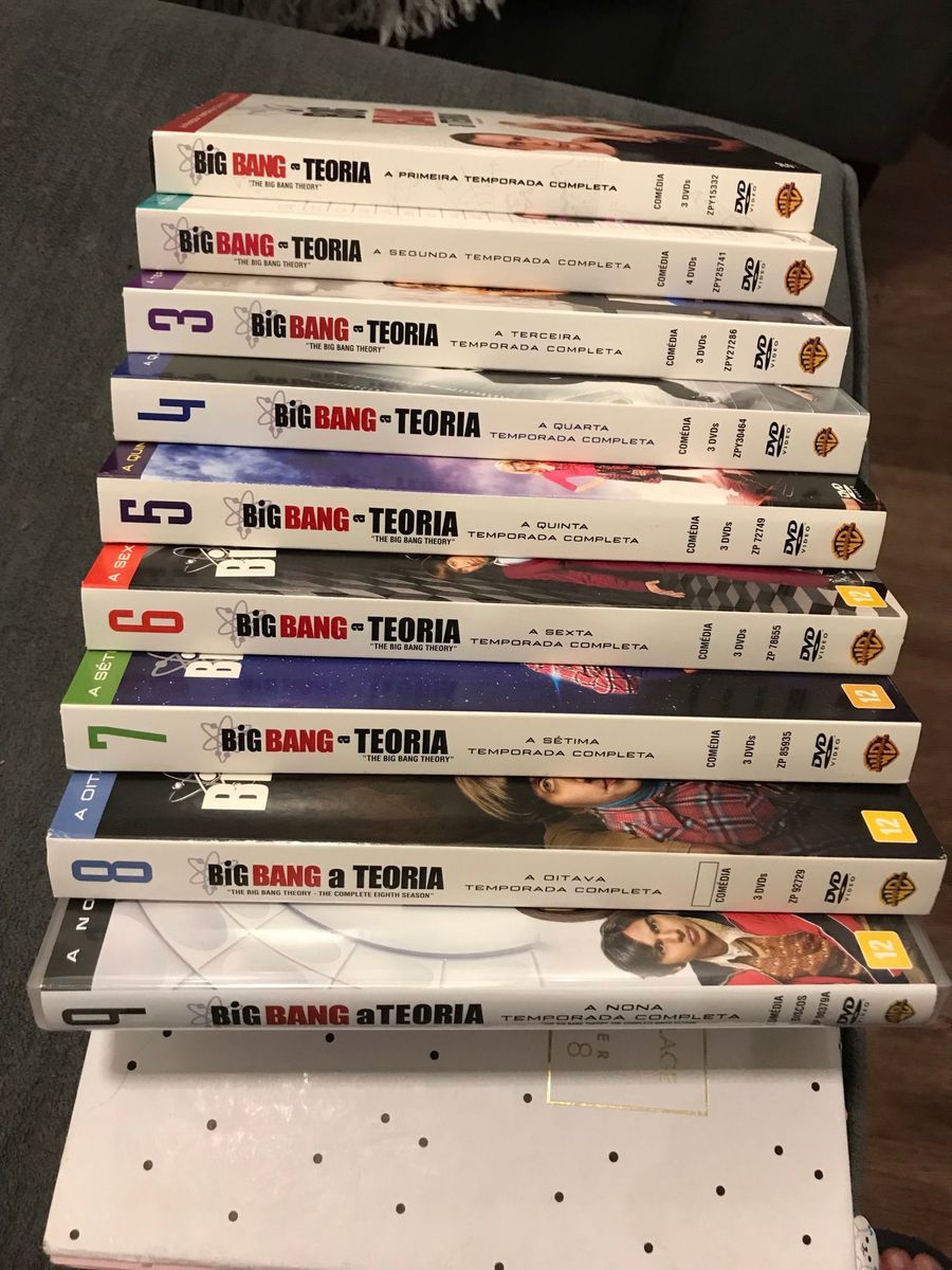 28 Dvds The Big Bang Theory 9 Temporadas Completas Originais | Filme e ...