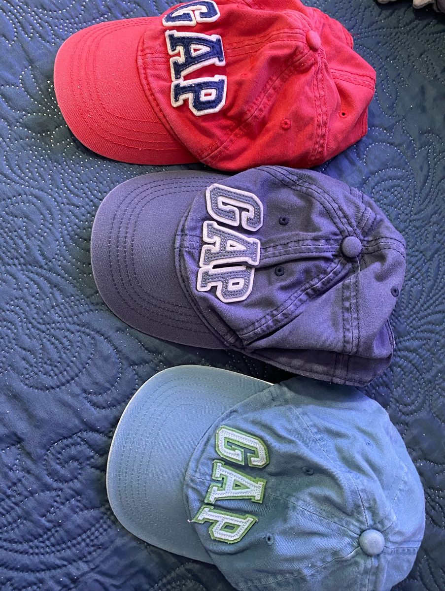 3 Bonés Gap Originais Kids | Item Infantil Gap Usado 75671298 | enjoei