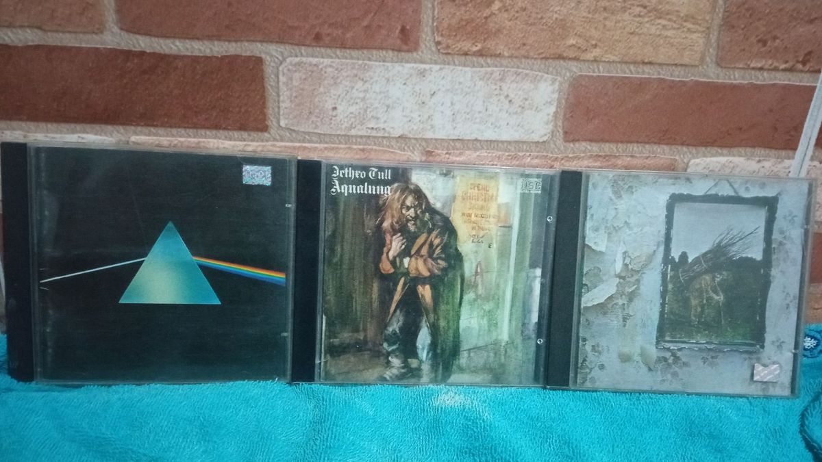 3 Cds Clássicos do Rock Led Zeppelin,pink Floyd & Jethro Tull | Produto ...