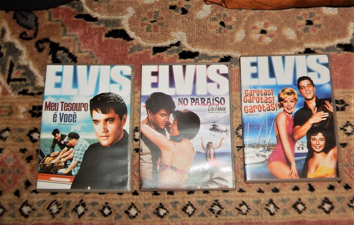 3 Dvds Filmes Elvis Presley | Filme e Série Paramount Usado 63557173 ...