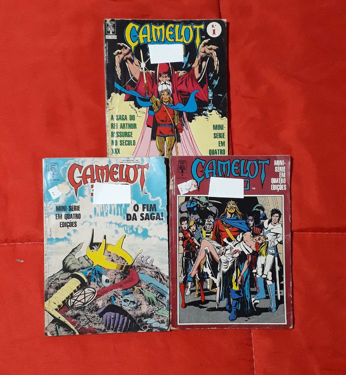 3 Gibis Camelot | Livro Editora Abril Usado 47001157 | enjoei