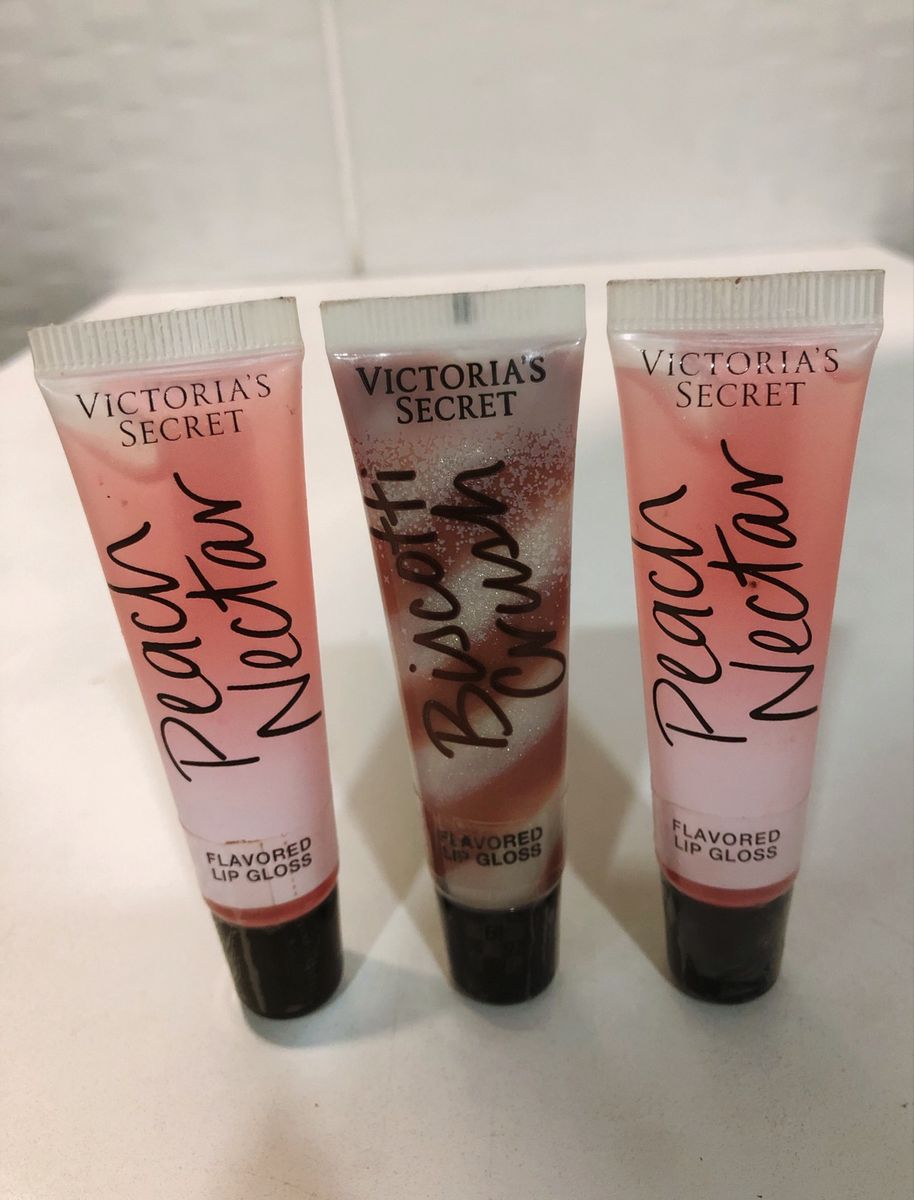 3 Gloss Labial Victorias Secret | Maquiagem Feminina Victorias Secret ...