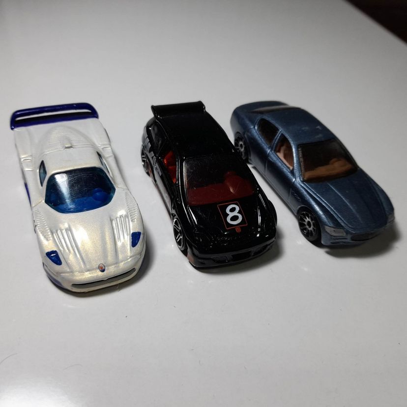 3 Hot Wheels - Honda Civic + Maserati Quattroporte + Maserati Mc12 ...