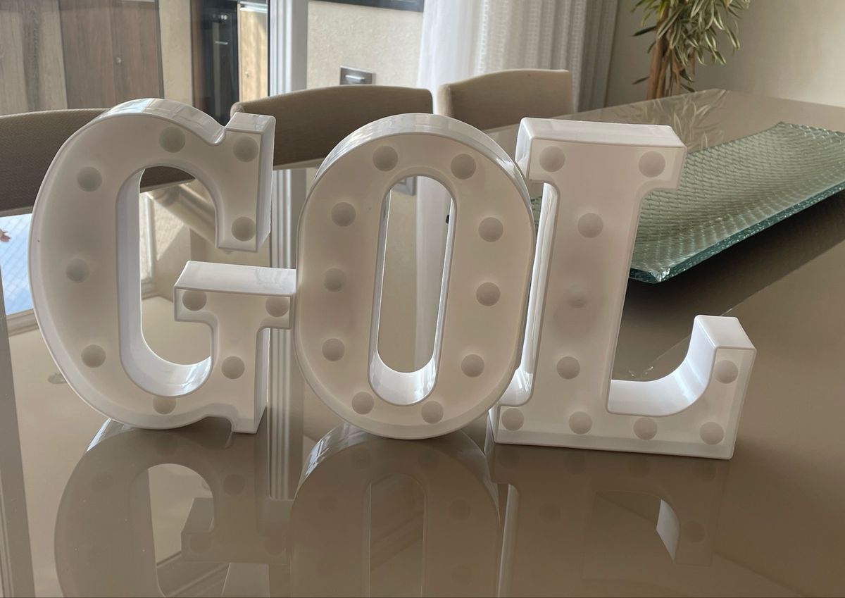 3 Letras em Led - Gol | Item Infantil Usado 76818388 | enjoei
