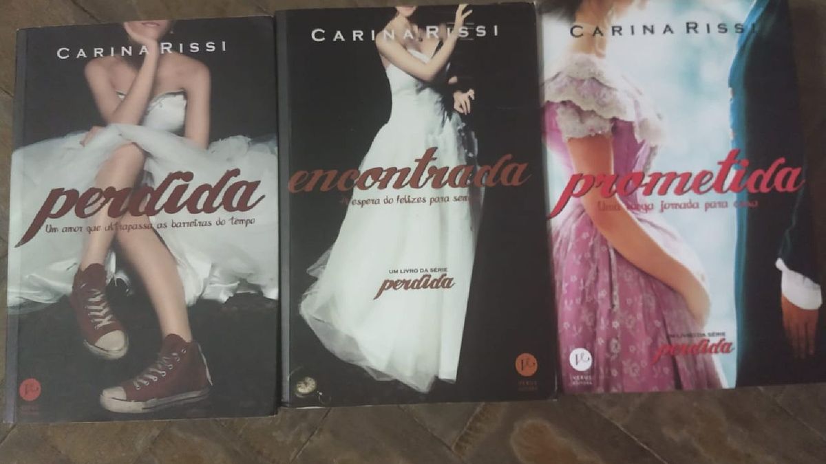 3 Livros da Série "perdida": Perdida, Encontrada e Prometida de Carina ...