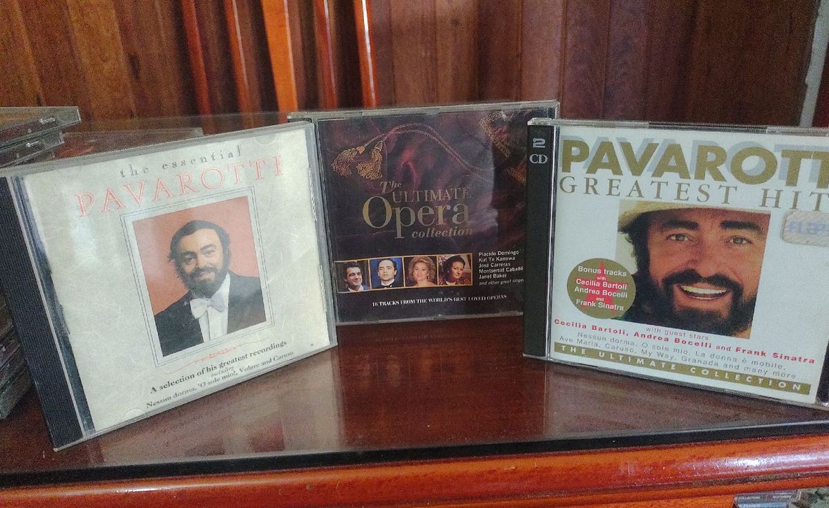3cds - Pavarotti Duplo Greatest Hits, The Essencial e The Ultimate ...
