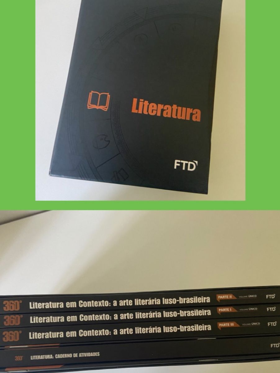 4 Caixas de Livros Coleção 360 Editora Ftd | Livro Editora Ftd Novo ...