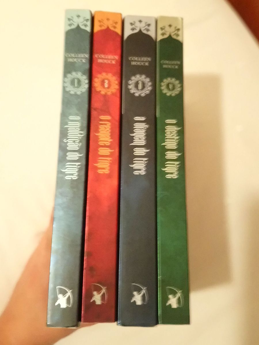 4 Livros Da Série A Maldição Do Tigre Livro A Promessa Do Tigre