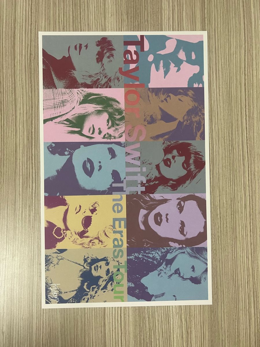 4 Pôsteres Cartazes + Envelope | Box Vip Original | Taylor Swift The ...