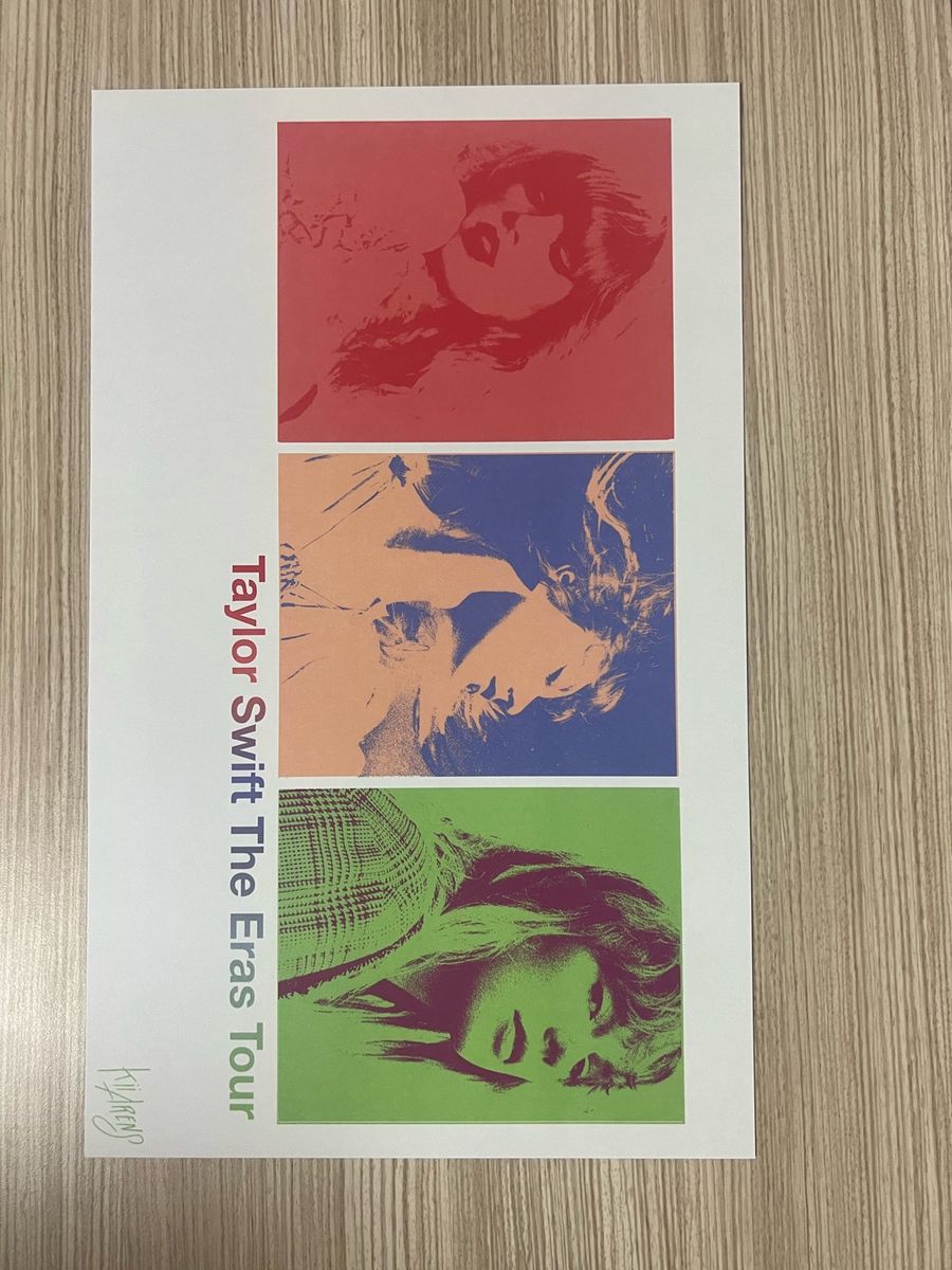 4 Pôsteres Cartazes + Envelope | Box Vip Original | Taylor Swift The ...