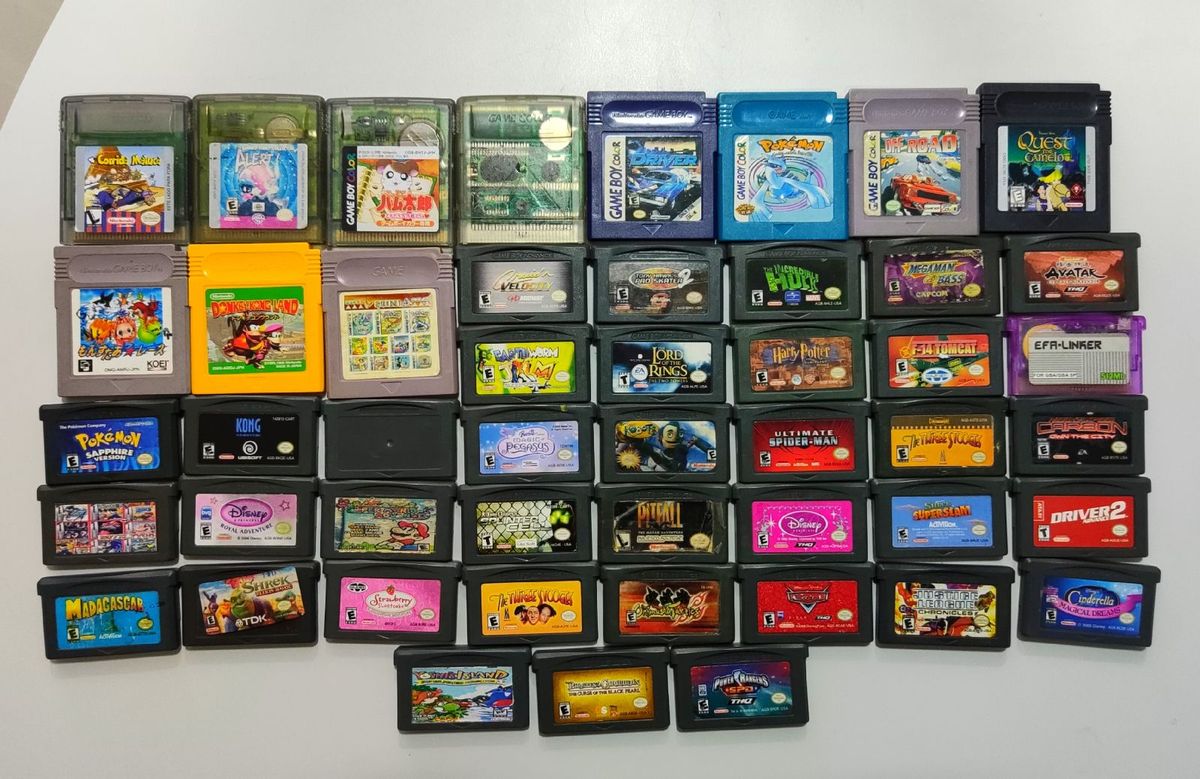 48 Jogos de Gbc e Gba, Jogos Gameboy Color e Gameboy Advance! | Jogo de ...