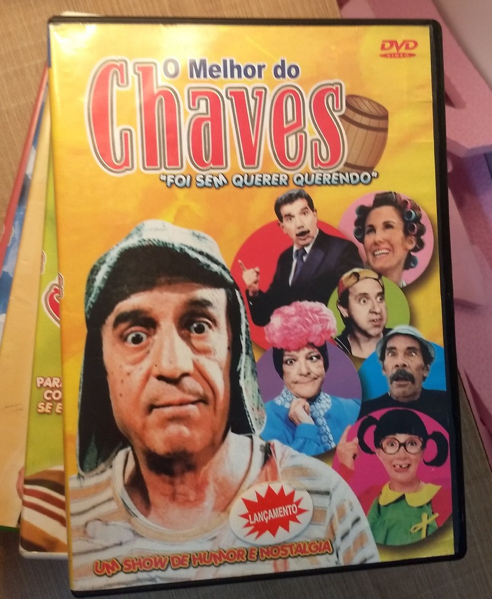 5 Dvds do Chaves Originais | Filme e Série Turma Do Chaves Usado ...