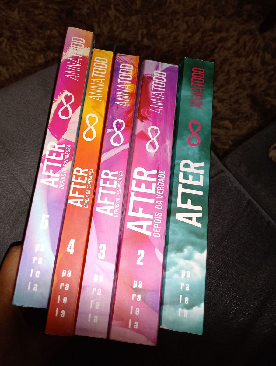 5 Livros After - Anna Tood | Livro Usado 38310720 | enjoei