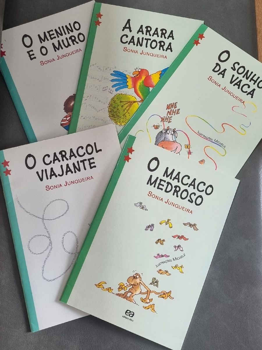 5 Livros Infantis Coleção Estrelinha | Livro Editora ática Usado ...