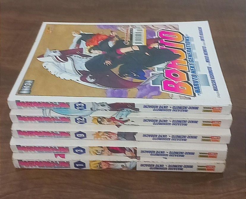 5 Unidades Mangá Boruto | Livro Panini Usado 101897902 | enjoei