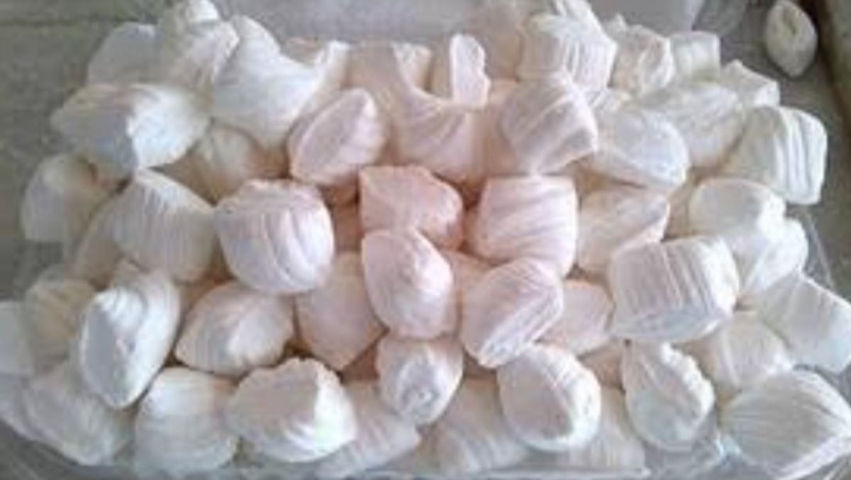 250g de Bala de Coco Que Derrete Na Boca / Bala de Leite de Coco ...