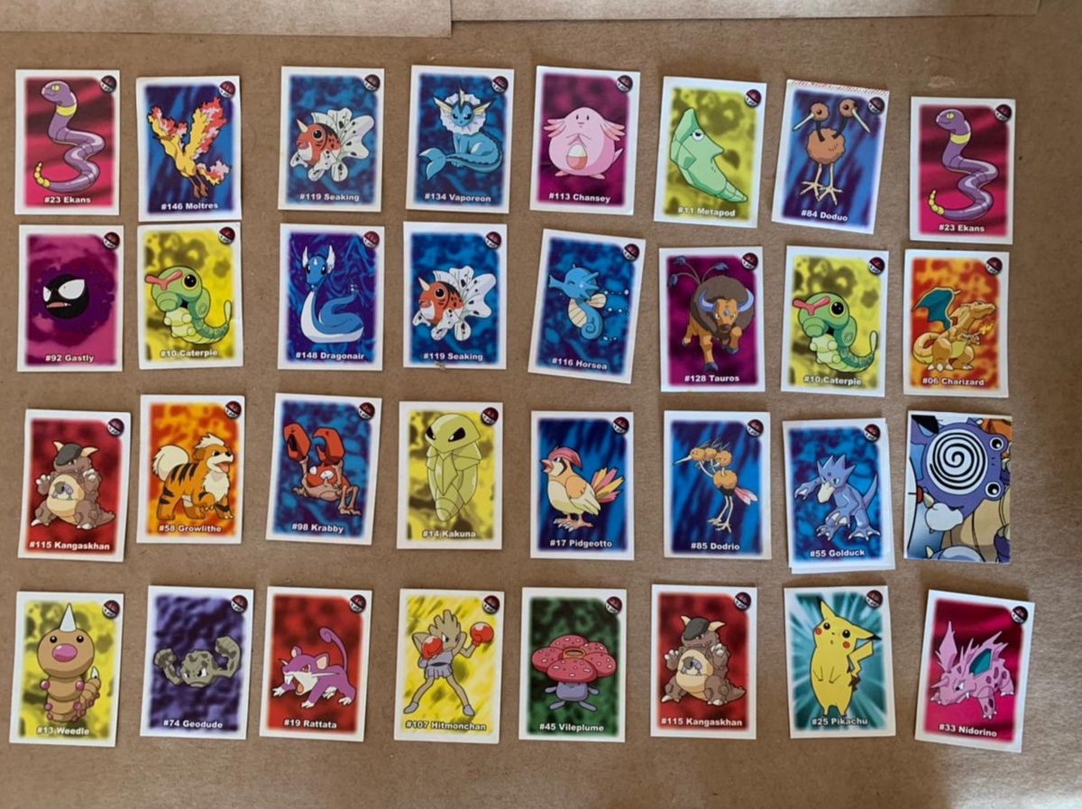 51 Figurinhas do Pokemon | Filme e Série Pokemon Usado 59406011 | enjoei